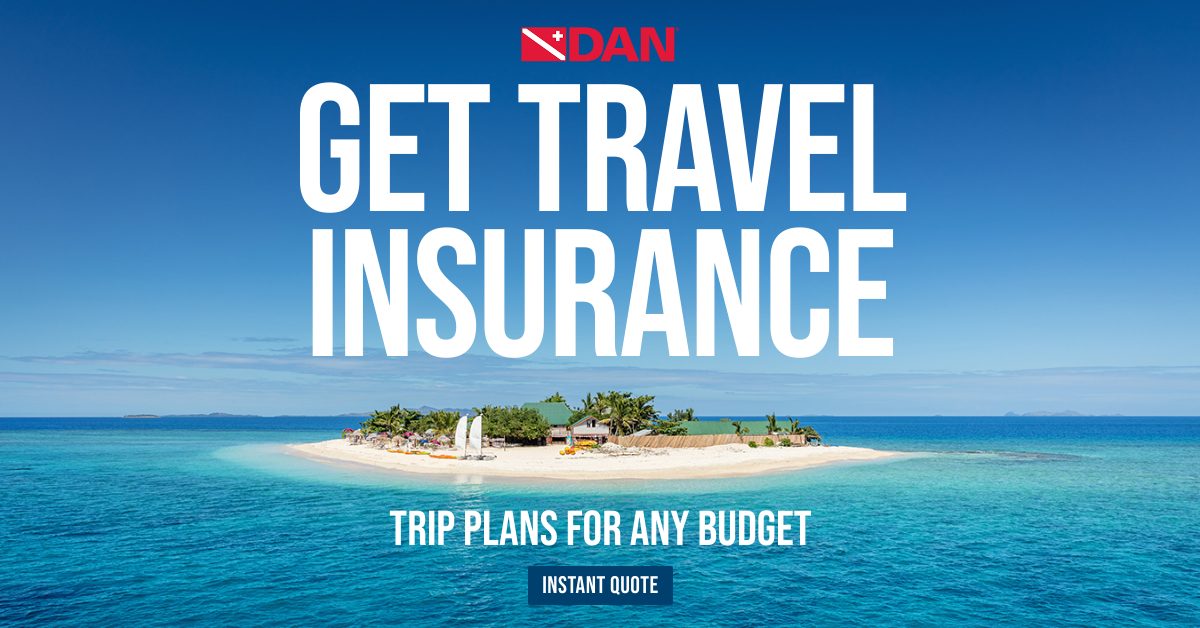 DAN Travel Insurance Rewards Banner Ads - Divers Alert Network